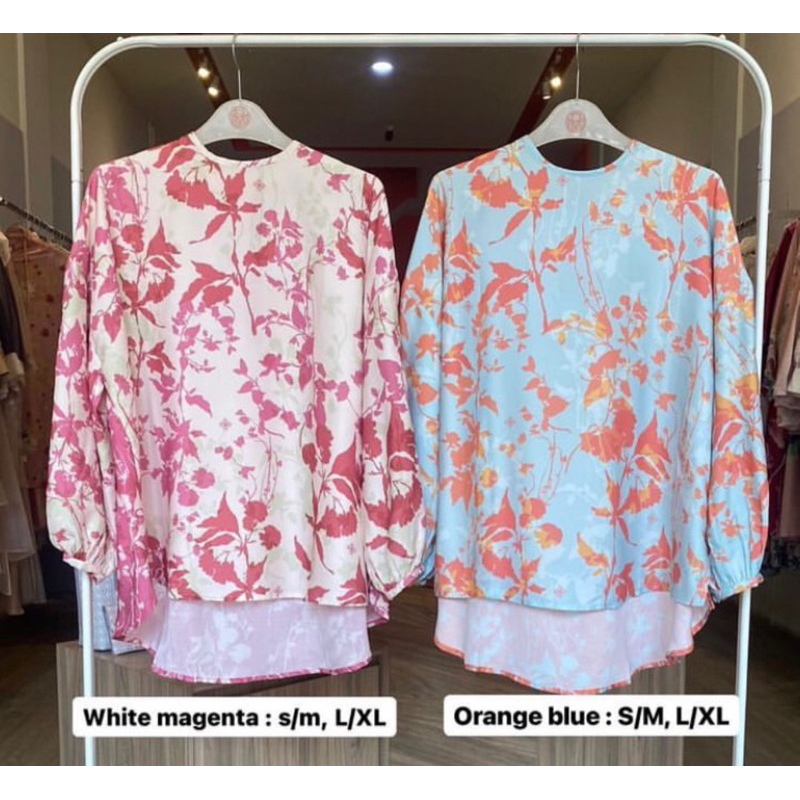 Jual Celesta Top Riamiranda Sradha RM Pre Fall 2023 Baju Ria Miranda ...