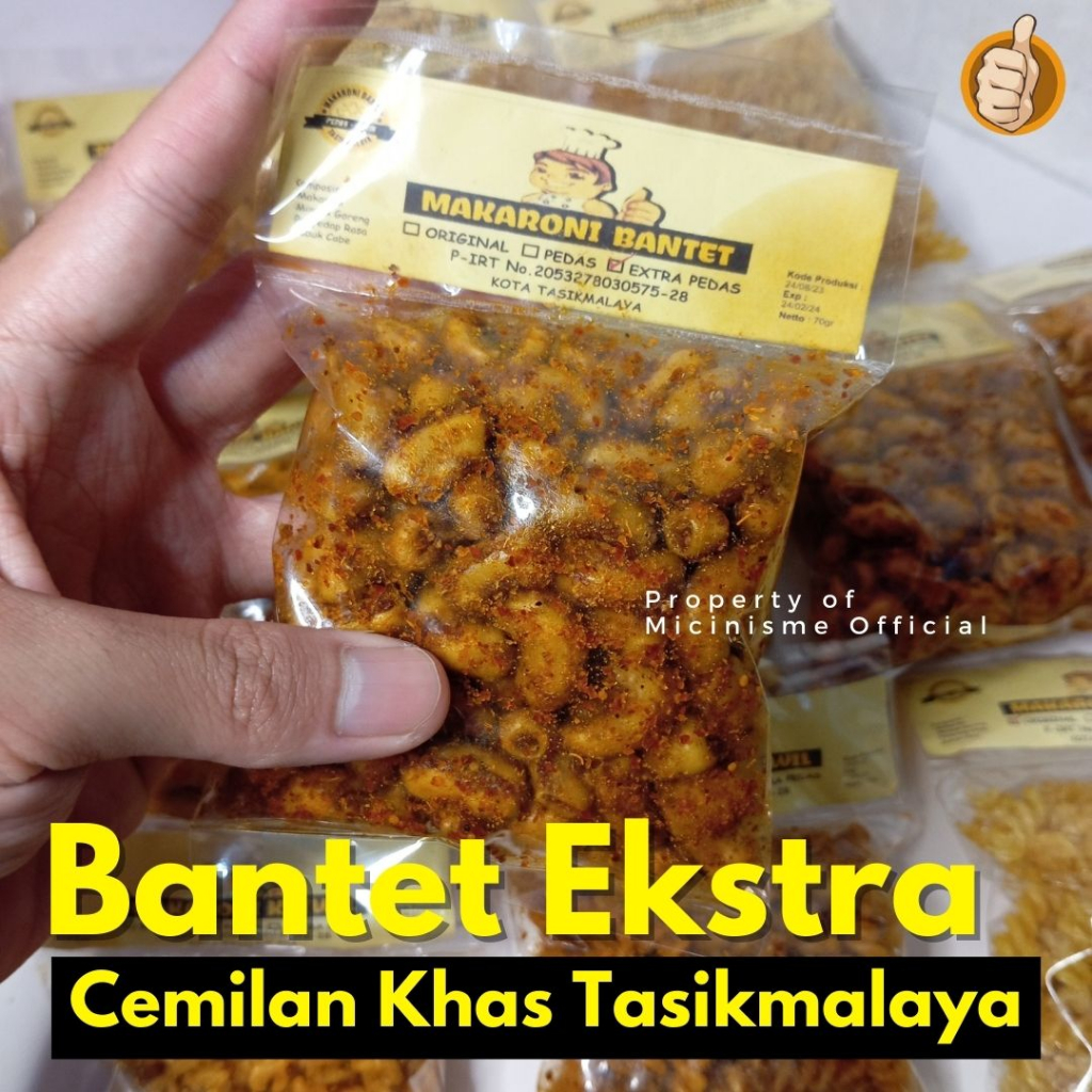 Jual (NEW) Makaroni Bantet Cap Koki Tasikmalaya - Makaroni Bantat ...