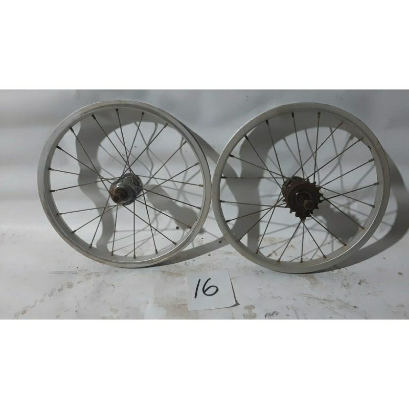 Jual VELG ALUMANIUM SEPEDA RING 16 BEKAS , SEKEN , SECOND PERNAH ...