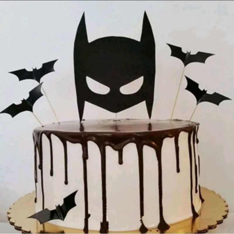 Jual topper batman /topper batman 1set /topper kue anak/topper anak ...