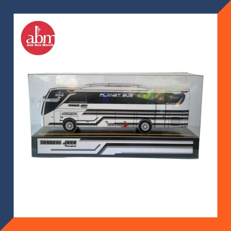 Jual Miniatur Bus / Miniatur Bis Papercraft Tunggal Jaya Kids Panda ...