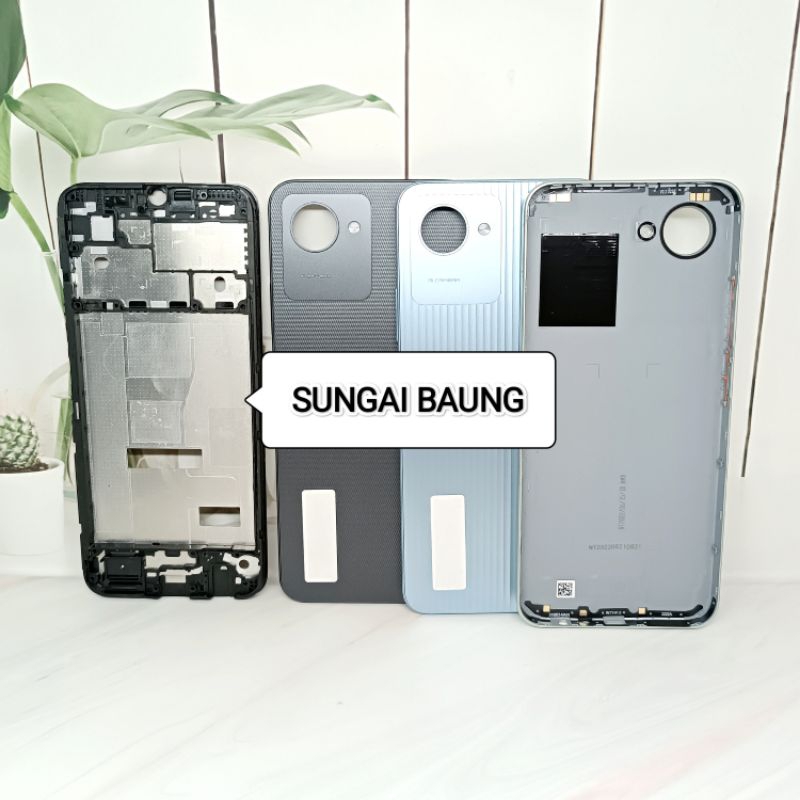 Jual KESING HOUSING CASING FULL SET REALME C30 / C30S FRAME + BACKDOOR ORI | Shopee Indonesia