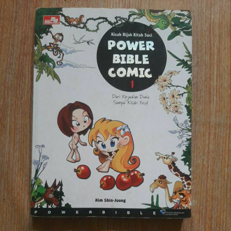 Jual power bible comic /dari kejadian dunia sampe kisah yusup | Shopee ...