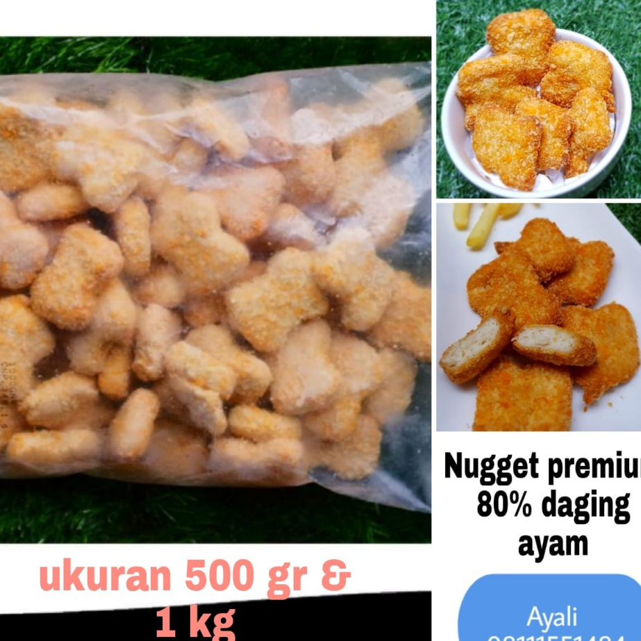 Jual Nugget Ayam premium 500 gr /nugget Holtmeat | Shopee Indonesia