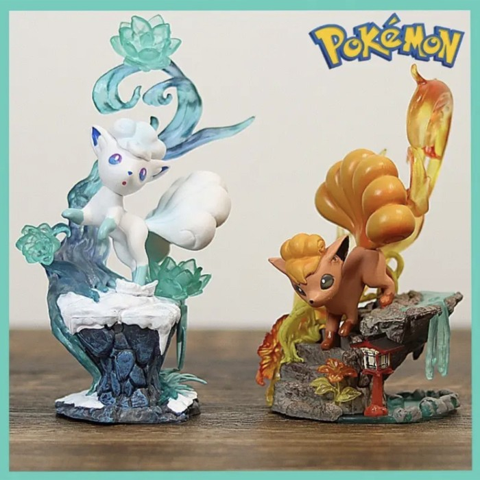 Jual Pokemon alolan vulpix figure action figure pokemon figurine ...