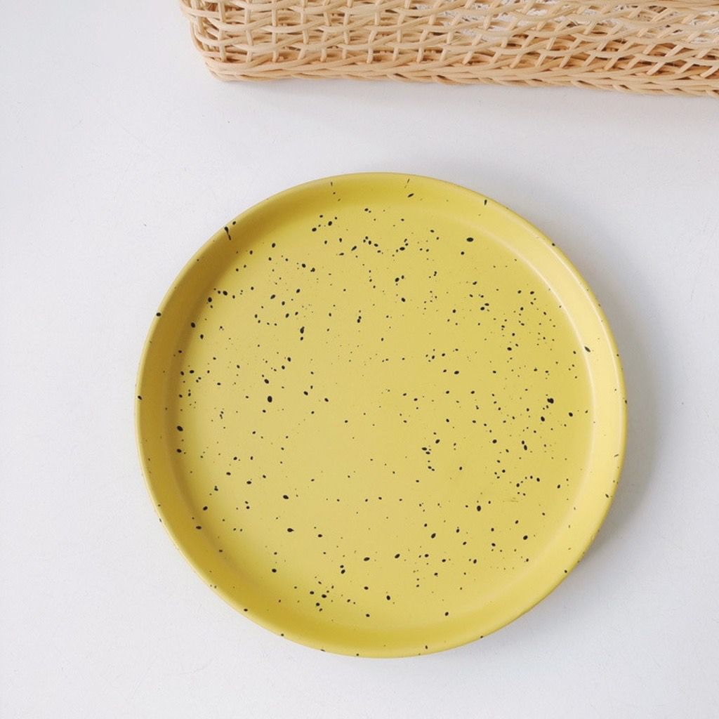 Jual ZABIAN Splash Plate 20 cm Korean Aesthetic Plate - Piring Salad ...