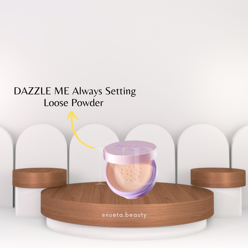 Jual DAZZLE ME Always Setting Loose Powder | Shopee Indonesia