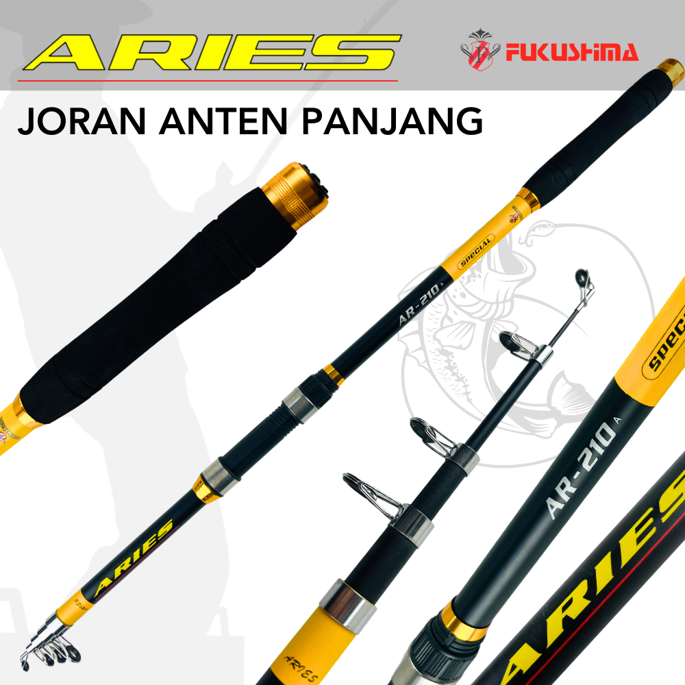 Jual Joran Pancing Portable Telescopik Fiberglass 2.1 M - 3 M Fukushima ...