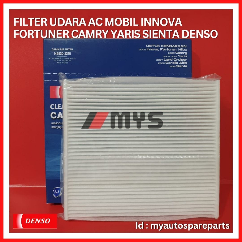 Jual FILTER UDARA AC Mobil TOYOTA Innova Rocky Raize Fortuner Hilux ...