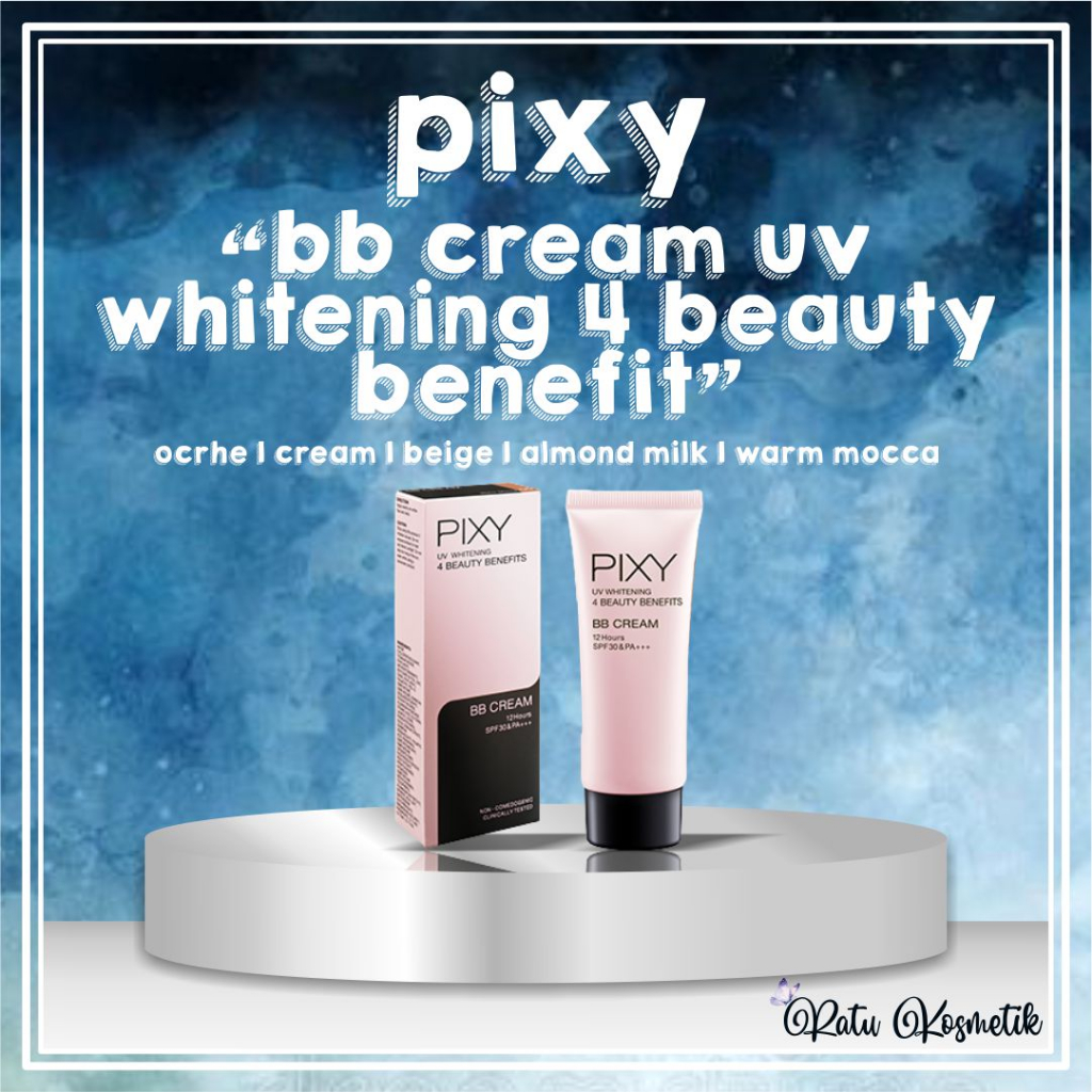 Jual RATU Pixy BB Cream 30ml UV Whitening 4 Beauty Benefits | Shopee ...