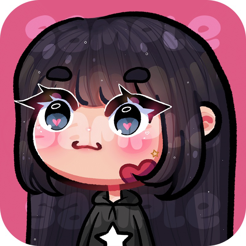 Jual ⭐️ GIF Animated Reactive Chibi Art Commission ˚ʚ♡ɞ˚ | Komisi ...