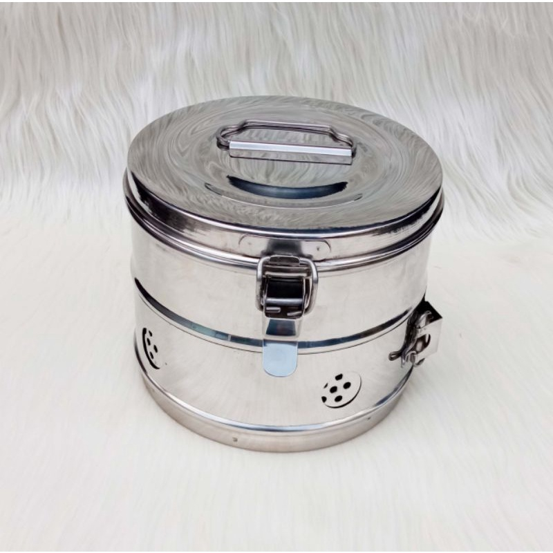 Jual Tromol Kasa Stainless Steel 17 Cmtromol Kasa Steril Kecil Tangki ...