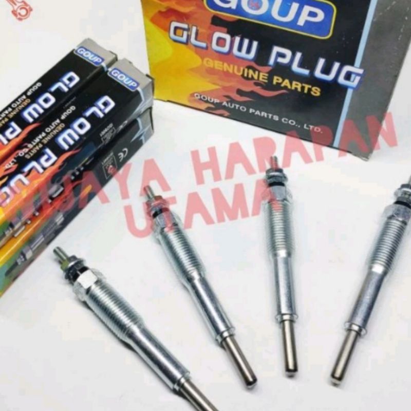 Jual busi pemanas toyota kijang 7k solar diesel 11v glowplug original ...