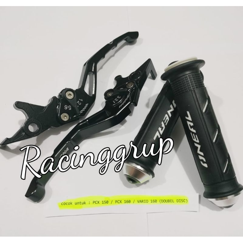 Jual SET HANDGRIP SISIK PLUS JALU DAN HANDLE REM HONDA PCX MODEL SETEAN ...