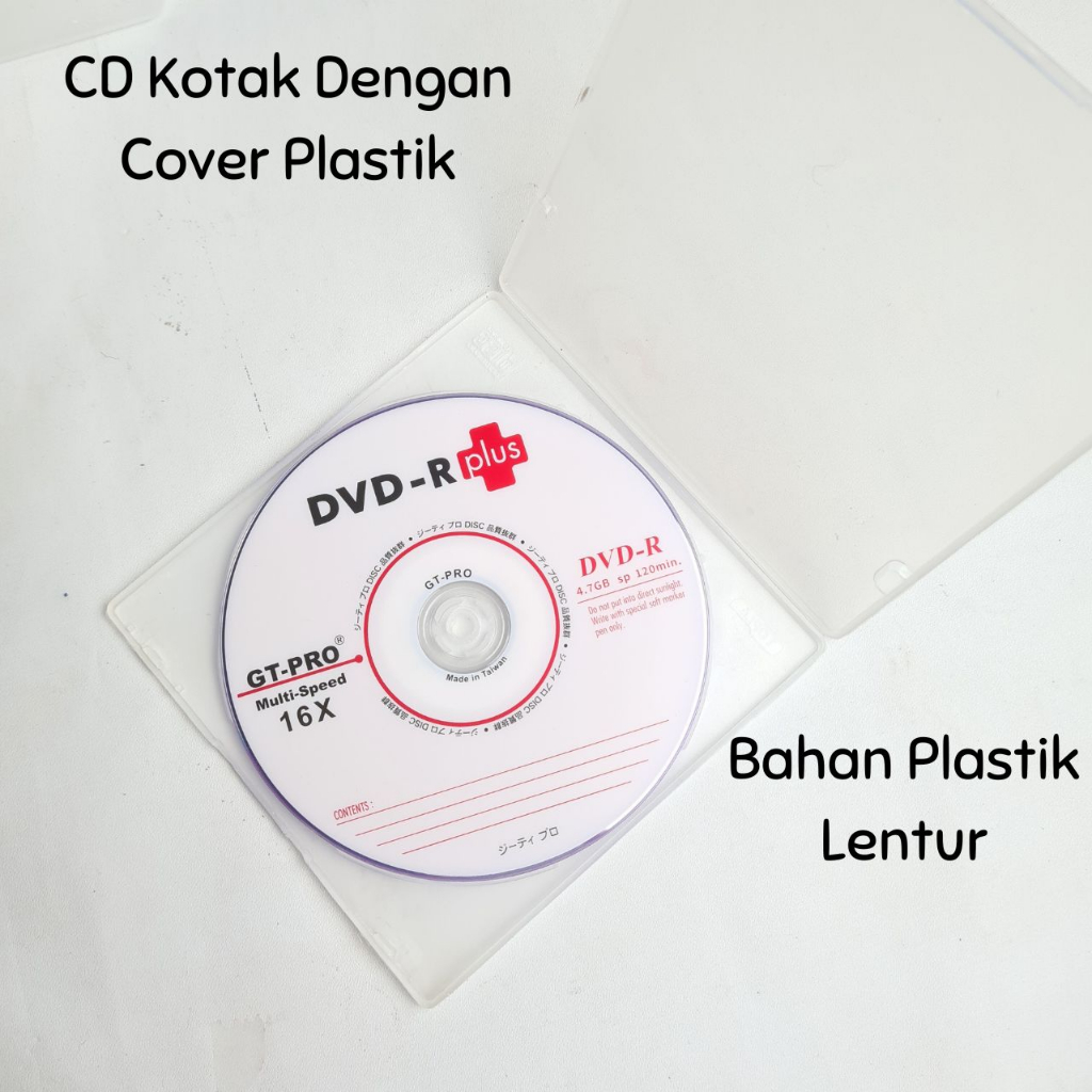 Jual Case DVD Kotak Dengan Cover Plastik / Case CD / Tempat Kaset / Murah & Berkualitas / Topla ...