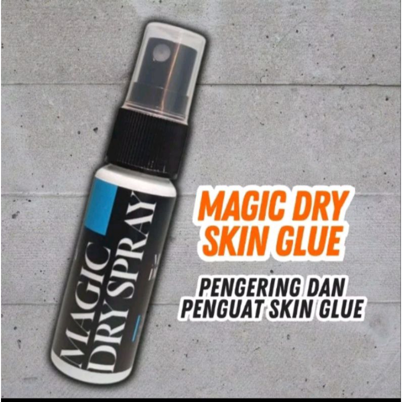 Jual pengering skin glue/penguat skin glue/magic dray spray 30ml ...