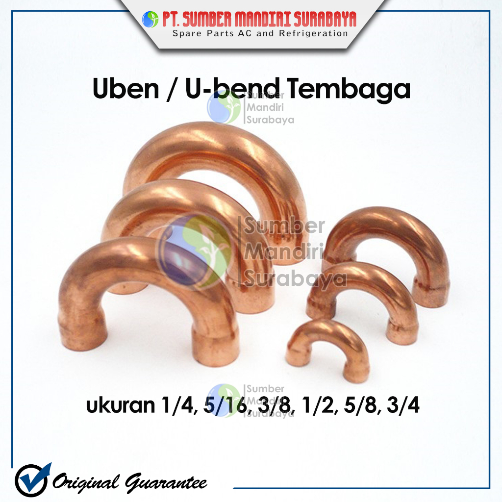 Jual Uben Tembaga 3/4 " / Ubend / U bend sambungan pipa AC | Shopee ...