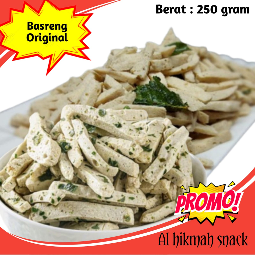 Jual Basreng original daun jeruk 250 gram | Shopee Indonesia