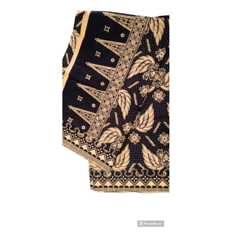 Jual BAHAN BATIK BADUY / KAIN PANJANG MOTIF TAPAK KEBO GOLD UKR 1.10 X ...