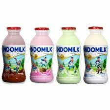 Jual SUSU INDOMILK BOTOL 190 ML RASA COKLAT STRAWBERRY | Shopee Indonesia