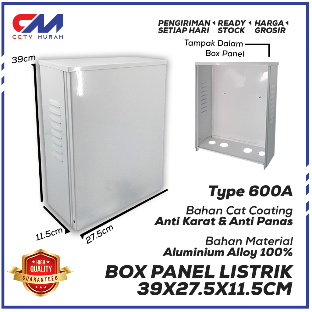 Jual Box Panel Listrik Outdoor Type 600 || Panel Listrik Box Waterproof ...