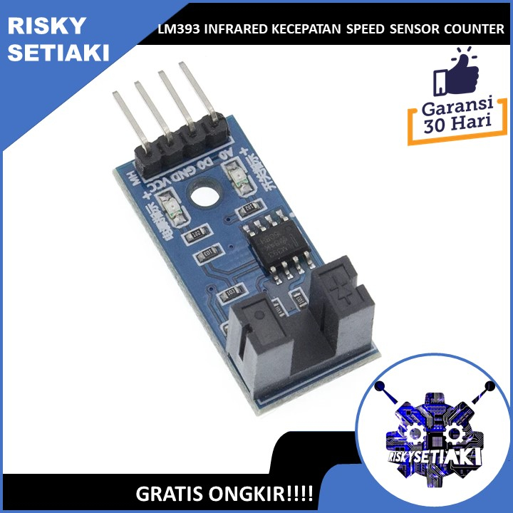 Jual Lm393 Infrared Kecepatan Speed Sensor Counter Detection Arduino