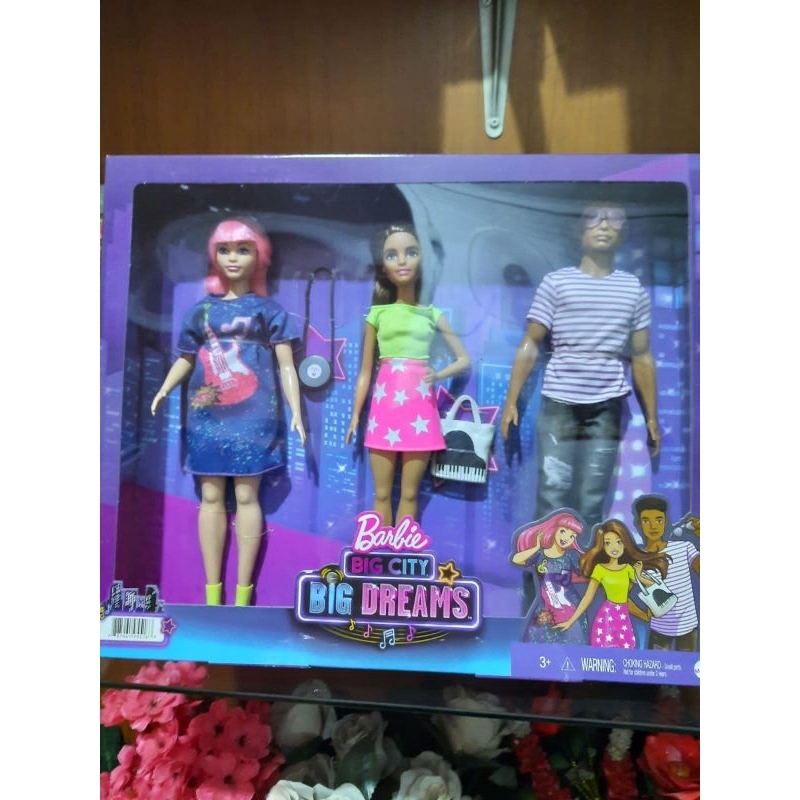 Jual boneka barbie PTMI big city big dreams 3pcs | Shopee Indonesia