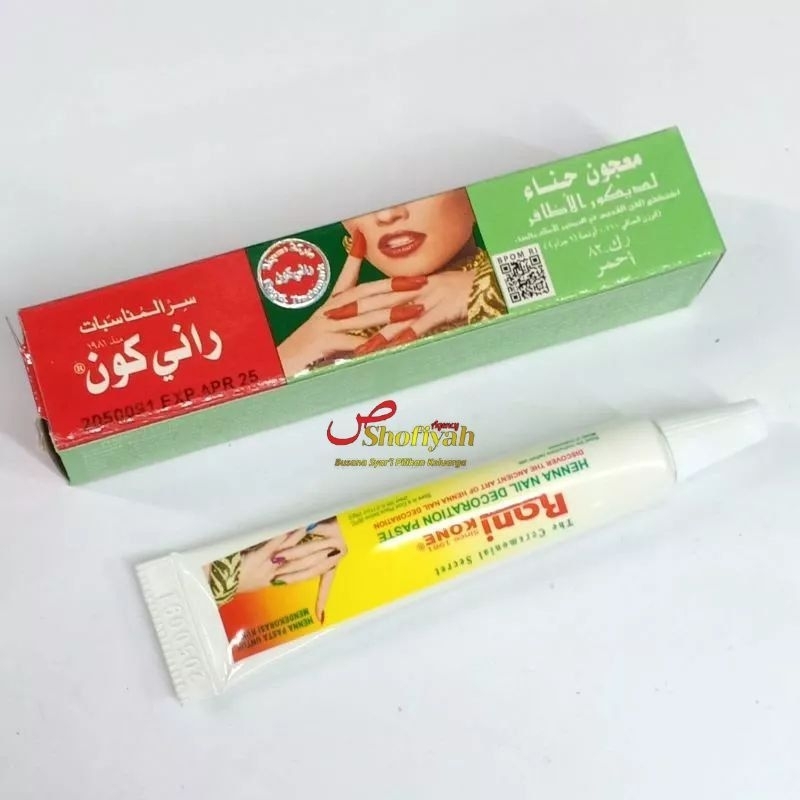 Jual Henna Pasta Kuku Rani Kone | Shopee Indonesia