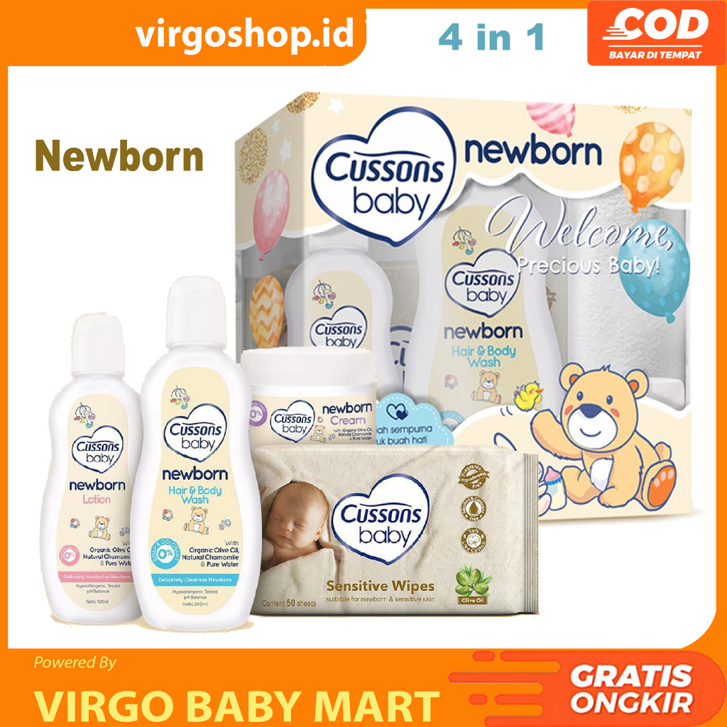 Jual Cusson Baby Gift Set Newborn Paket Hadiah Baby Newborn Pack ...