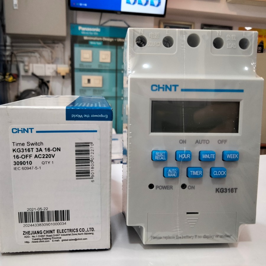 Jual Programmable Digital Timer KG316T CHINT | Shopee Indonesia