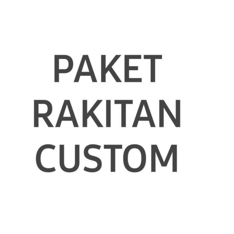 Jual PAKET CUSTOM 1 | Shopee Indonesia