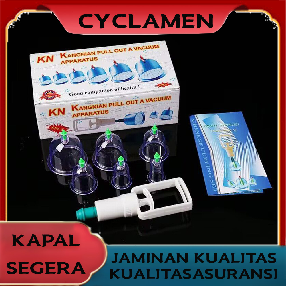 Jual Kop Angin Bekam - Alat Bekam Lengkap Kop Angin Kongsui Isi 6 Cup Untuk Menyembuhkan ...