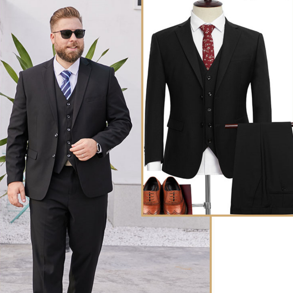 Jual SETELAN JAS PRIA BIG SIZE 4IN1 ( JAS CELANA ROMPI DASI ) TERLARIS ...