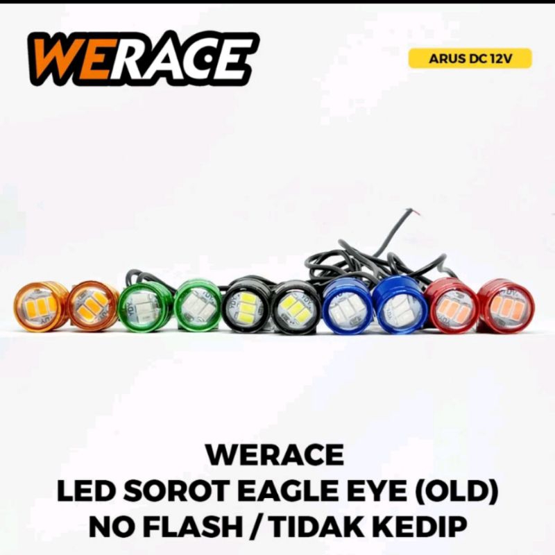 Jual LAMPU LED SOROT EAGLE EYES / MATA ELANG NO FLASH /TIDAK KEDIP | Shopee Indonesia