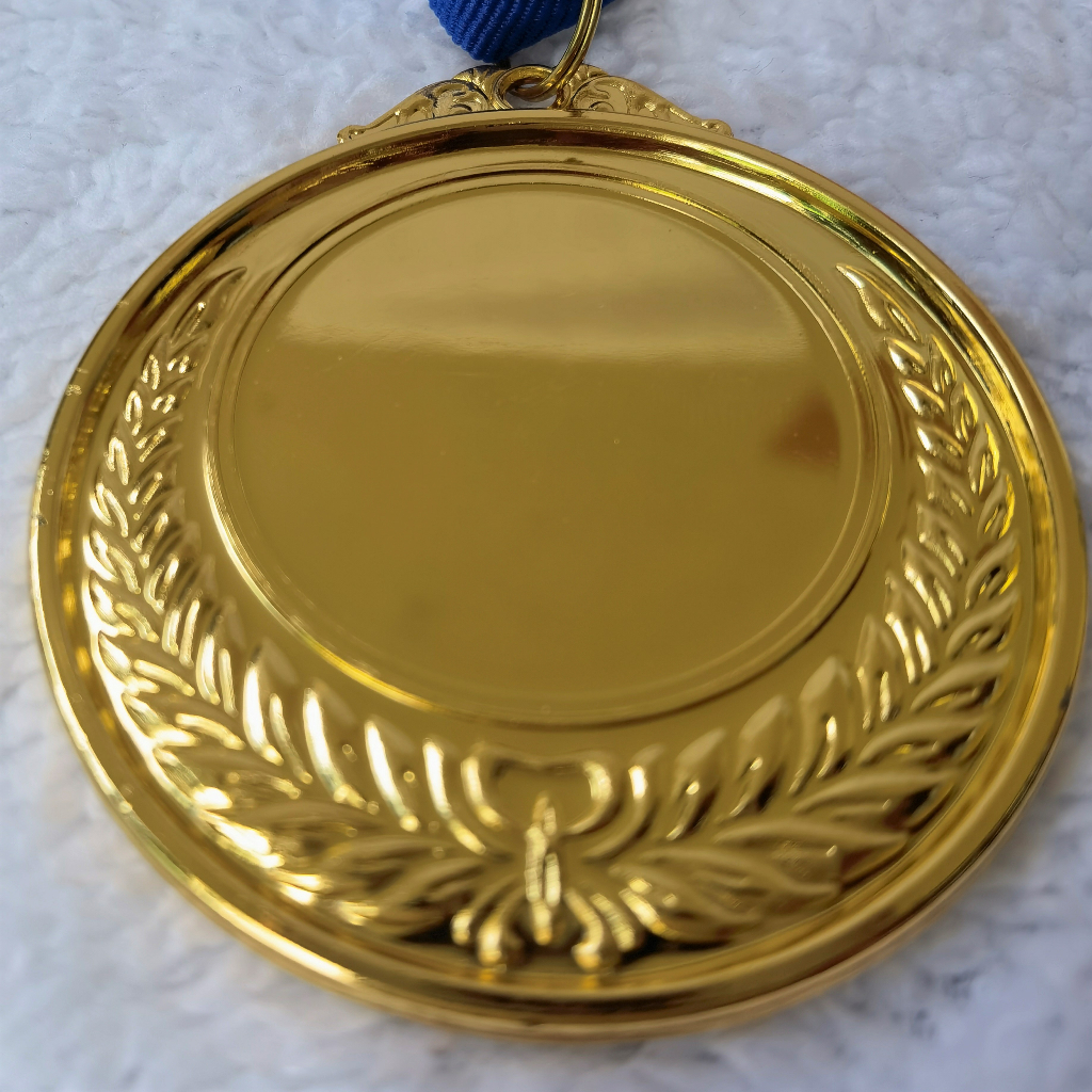 Jual Medali Emas bahan Logam Campuran warna kuning gold | Shopee Indonesia