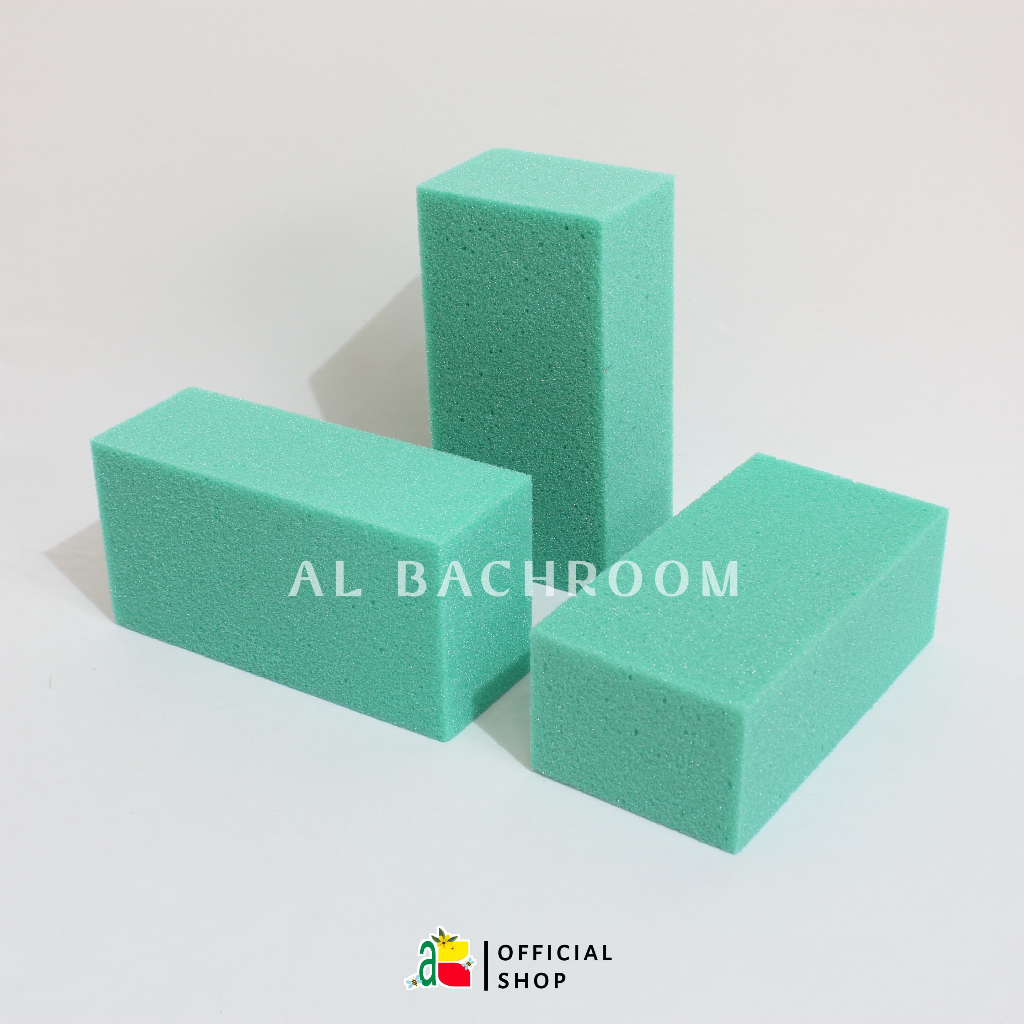 Jual FLORAL FOAM BUSA HIJAU B8097 MEDIA TANAM BUNGA PLASTIK FLORAL FOAM ...