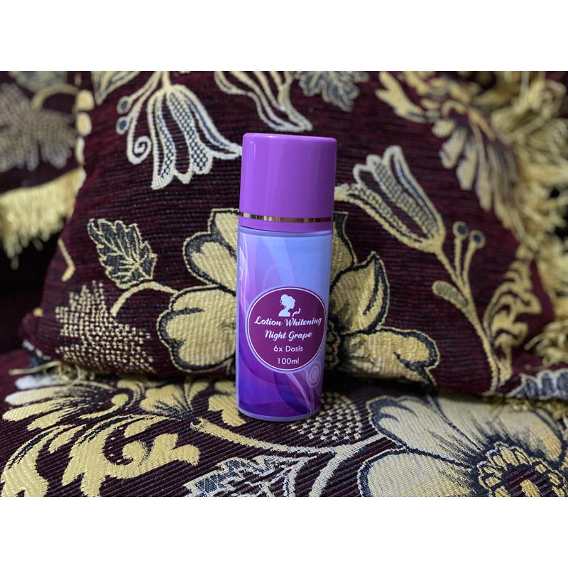 Jual LOTION WHITENING GRAPE DOSIS 6x (ungu) | Shopee Indonesia