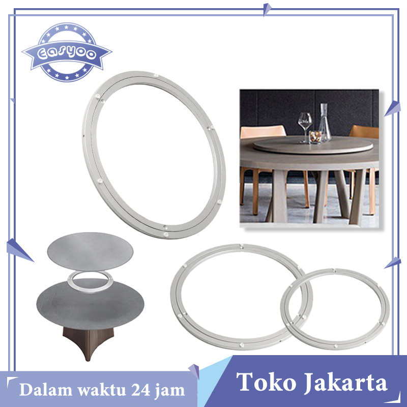 Jual 10inch 14inch 20inch Ring Meja Putar Makan Putar Aluminium Lazy ...