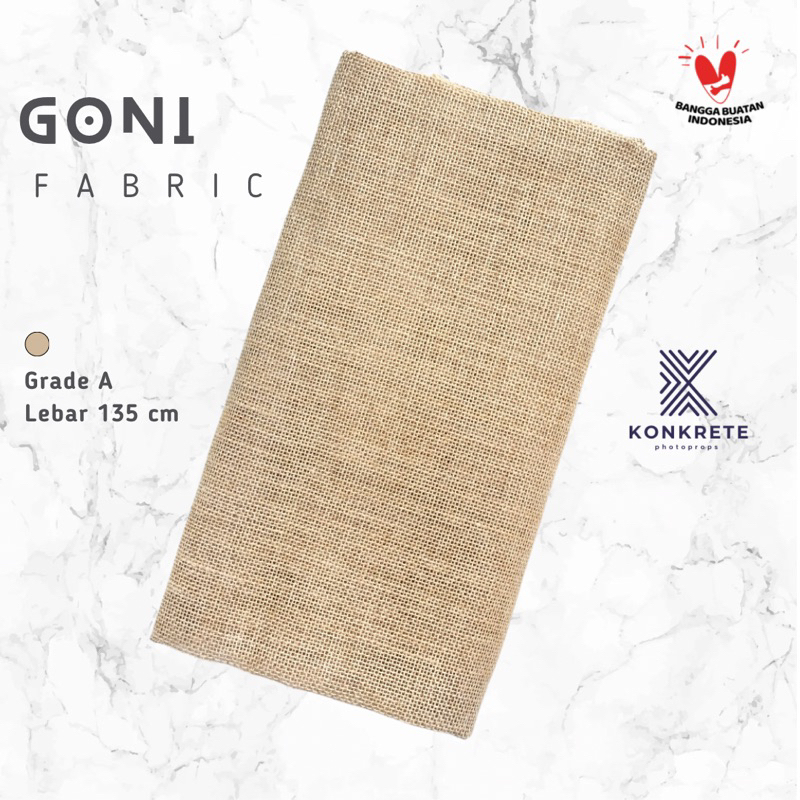 Jual Kain Goni Baru 50x115 cm - Bahan Goni Jakarta - Jual Kain Burlap ...
