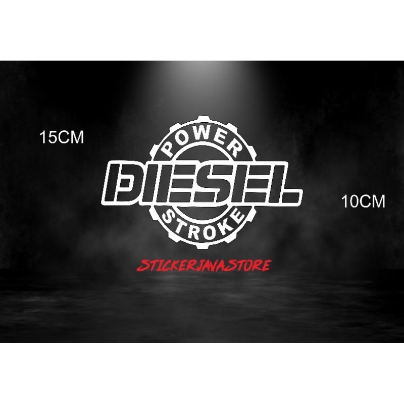 Jual STIKER MOBIL STIKER DIESEL POWER STROKE | Shopee Indonesia