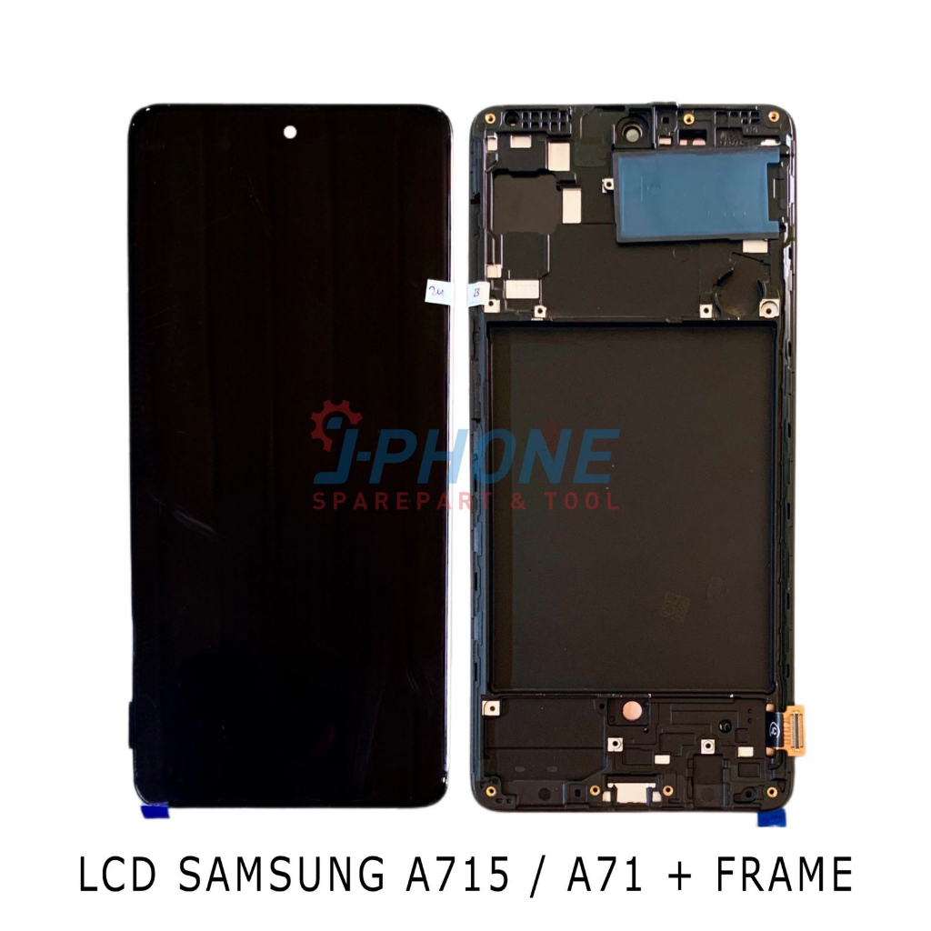 Jual LCD SAMSUNG A71 / A715 + FRAME OLED FINGER ON SMALL GLASS | Shopee ...