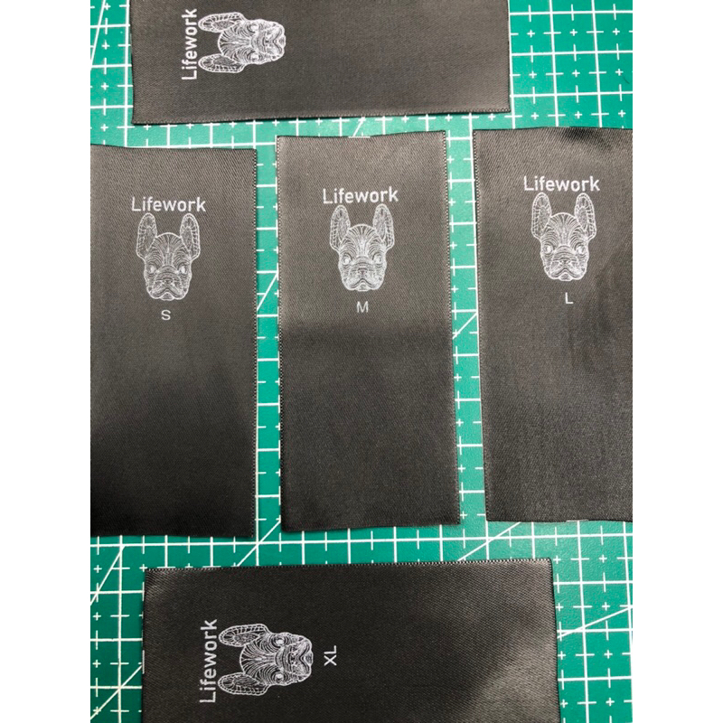 Jual LIFE WORK TAG WASH CARE LABEL BLACK SUPER PREMIUM CO 1X DI KIRIM ...