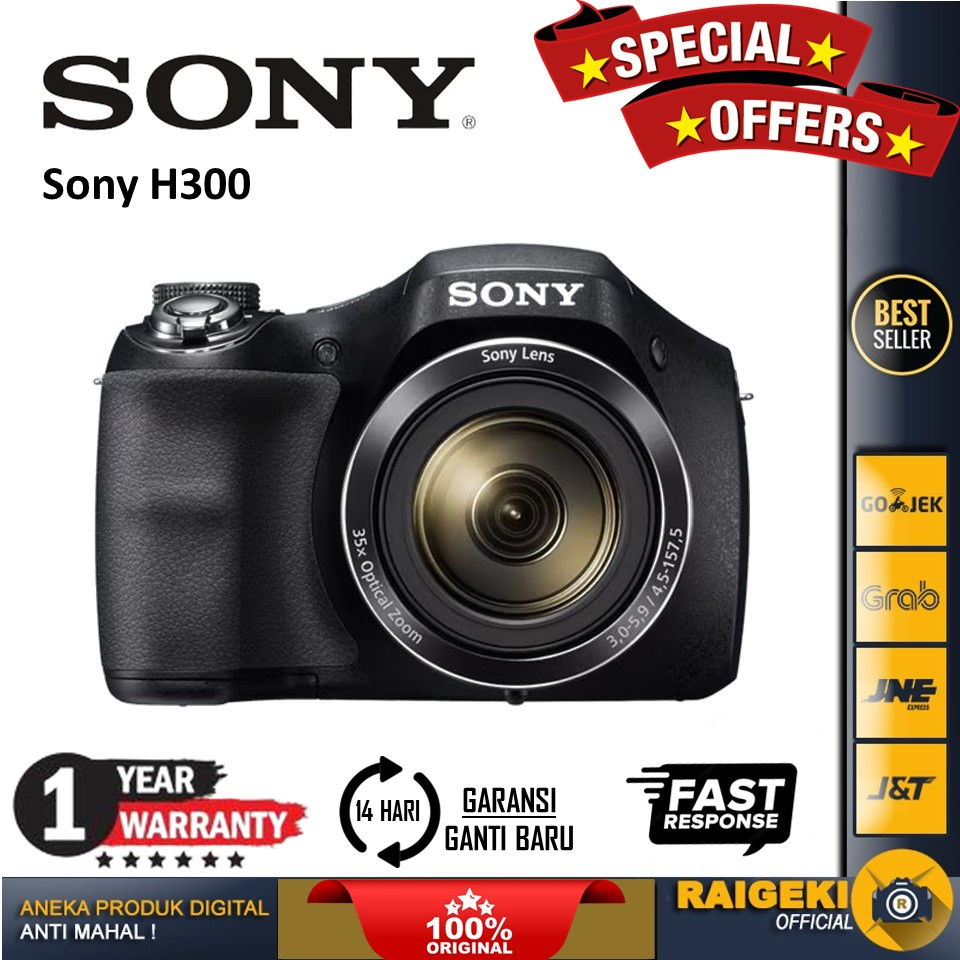 Jual Sony H300 Cyber Shoot Digital Kamera Resmi Sony - GARANSI RESMI ...