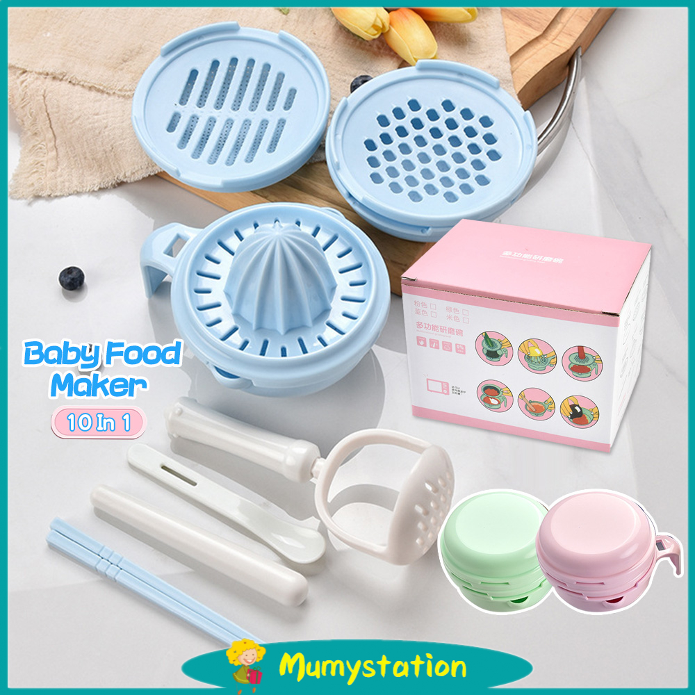 Jual Mumystation Multifungsi Grinding Bowl Baby Food Maker Alat Pembuat ...
