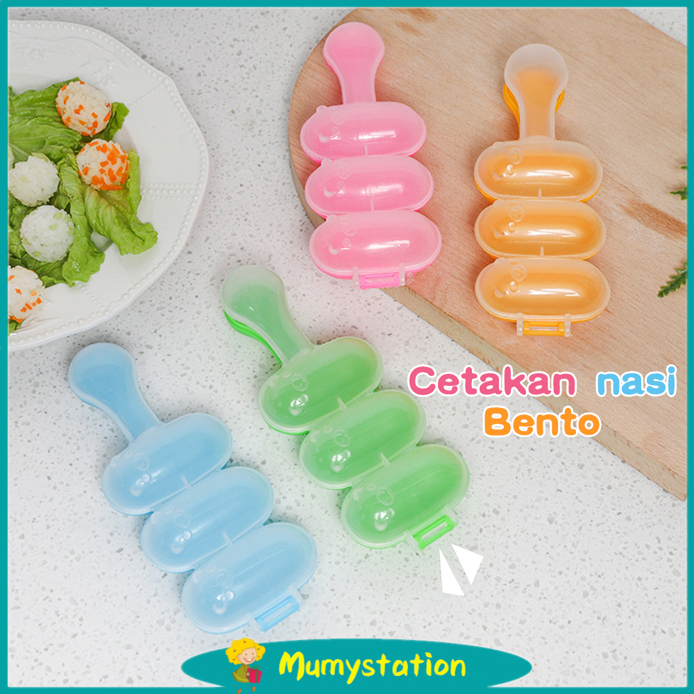 Jual Mumystation Cetakan Nasi Bento Bulat Alat Pembuat Bola Nasi Bulat ...