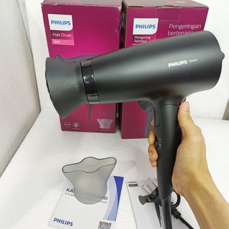 Jual Philips Hair Dryer 3000 Series BHD308/10 PENGERING RAMBUT | Shopee Indonesia