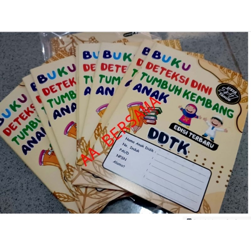 Jual Buku DDTK ( Deteksi Dini Tumbuh Kembang Anak ) Versi 3 | Shopee Indonesia