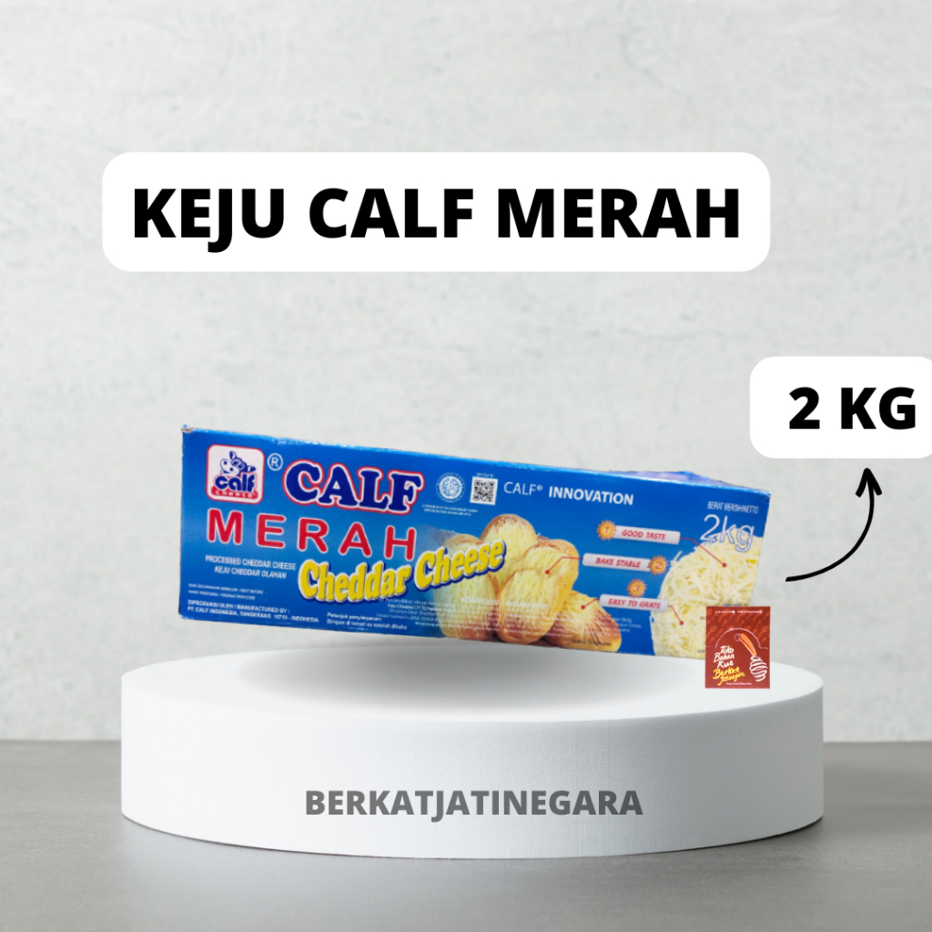 Jual KEJU CALF MERAH CHEDDAR 2KG / KEJU CHEDDAR | Shopee Indonesia