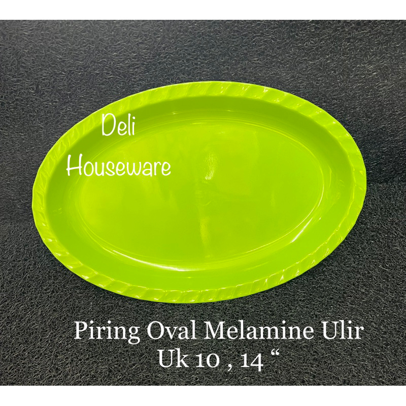Jual Piring Oval Melamine Ulir / Piring Ikan Sayur Bulat Besar | Shopee ...