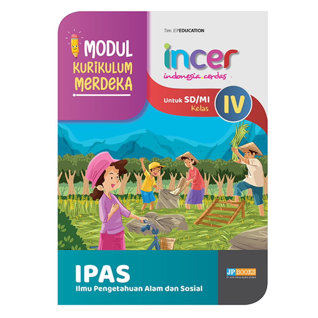 Jual Buku Modul Latihan Soal Incer Penerbit JP Books [PLUS KUNCI JAWABAN] SD Kelas 4 - Kurikulum ...
